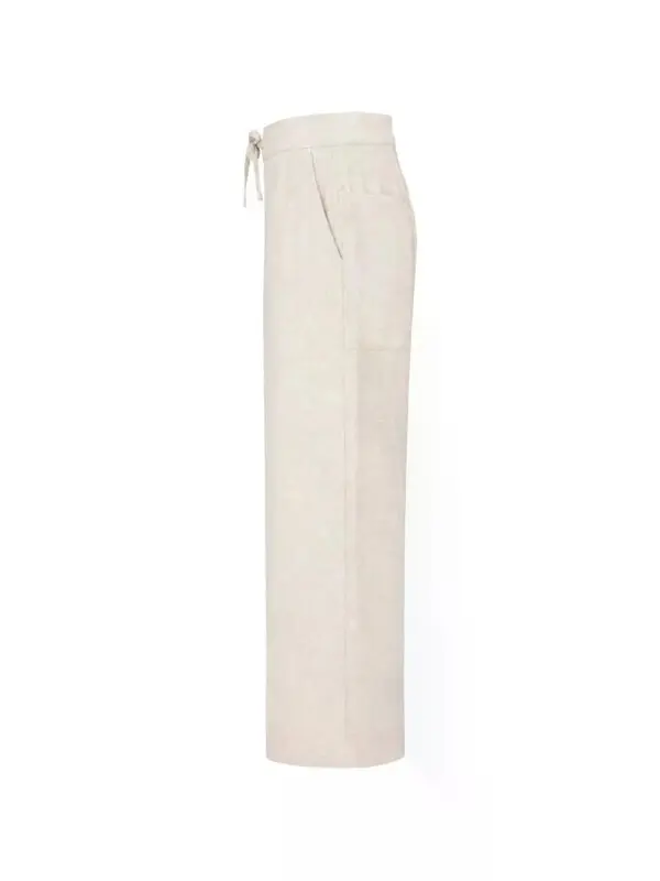 EXIT SOCIETY Drawstring Wide-leg Trousers