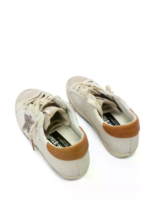 GOLDEN GOOSE Super Star Glitter-star Sneakers