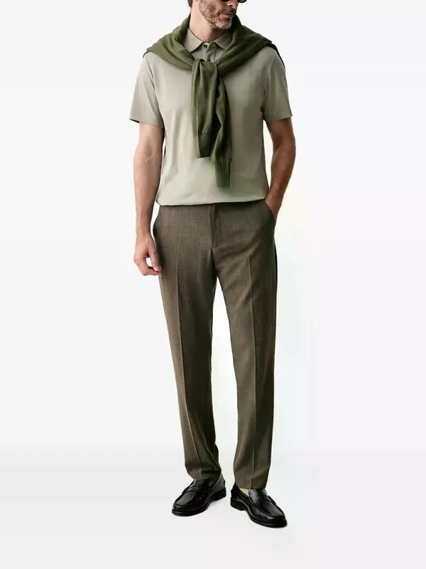 Michael Kors Embroidered-logo Polo Shirt