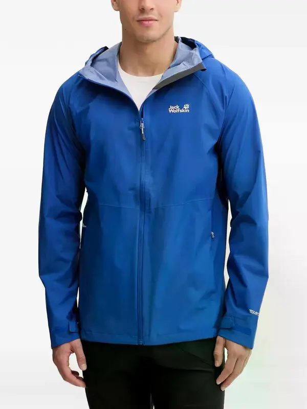 JACK WOLFSKIN Prelight 2.5 Hooded Lightweight Jacket - Blue
