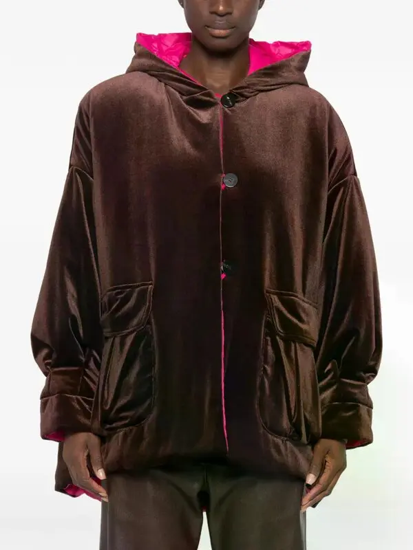VIRGINIA BIZZI Reversible Velvet Jacket