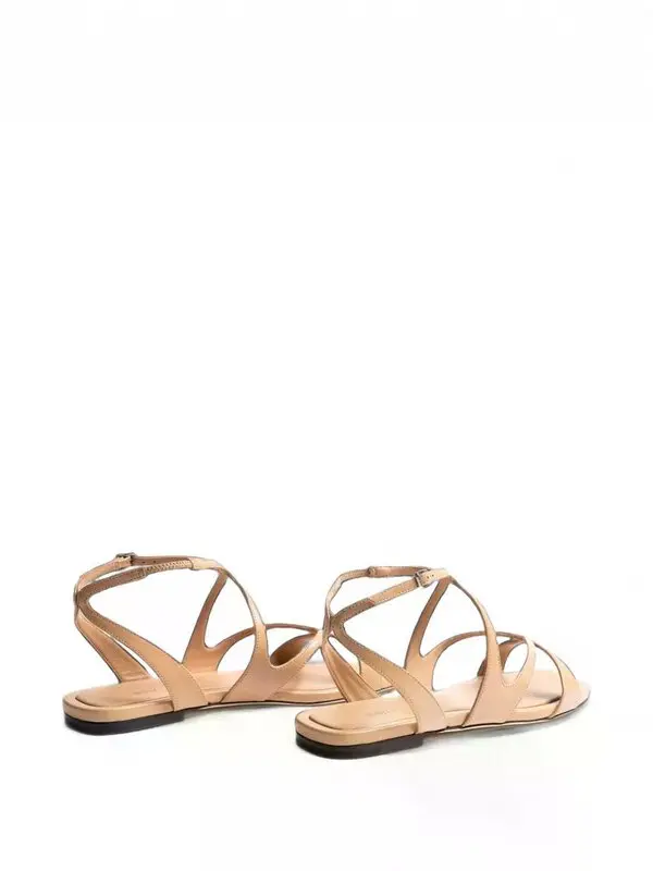 JIMMY CHOO Ayla Leather Sandals