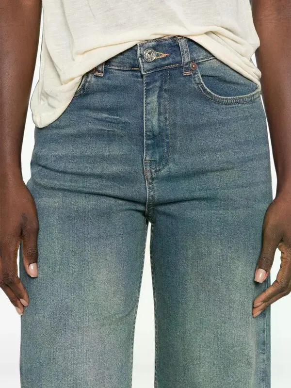 OTTOD'AME Faded-effect Jeans