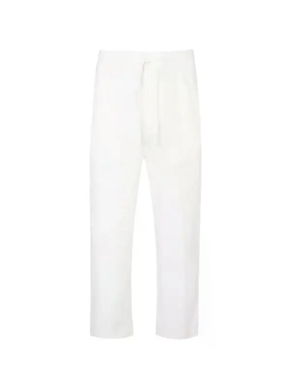 EXIT SOCIETY Linen Drawstring Trousers