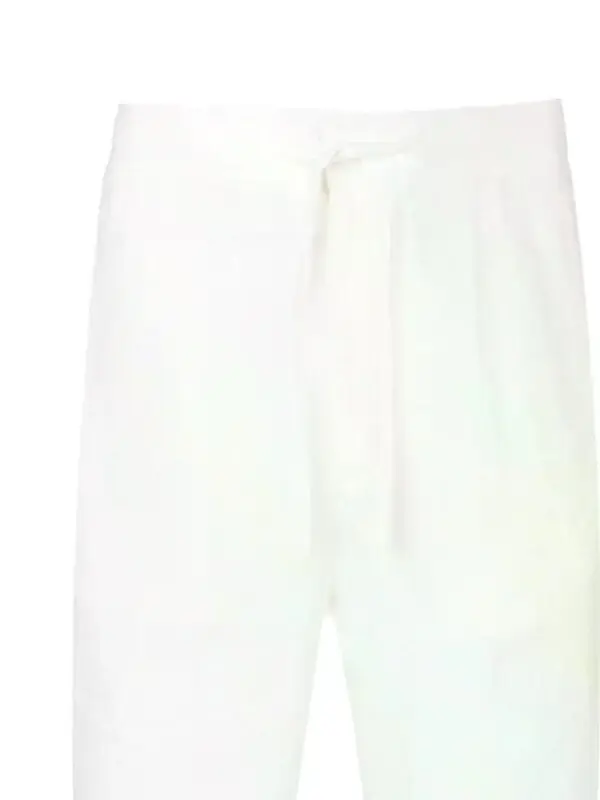 EXIT SOCIETY Linen Drawstring Trousers