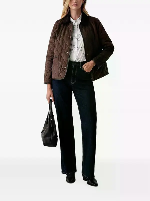Barbour Horse-print Button-down Shirt
