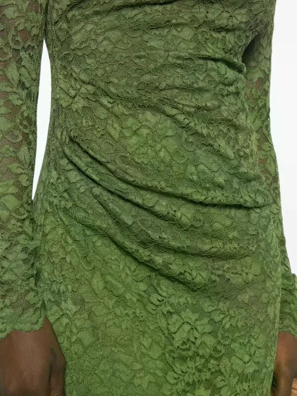 Diane Von Furstenberg Darrius Long-sleeve Midi Dress