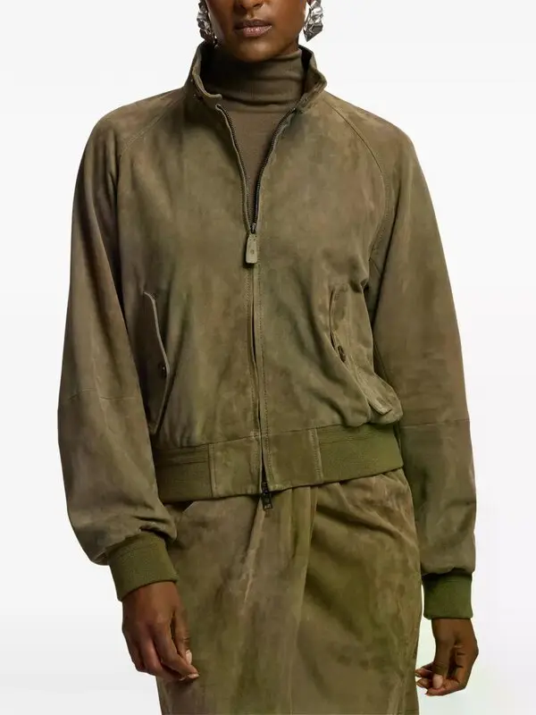 Ralph Lauren Perrie Suede Jacket