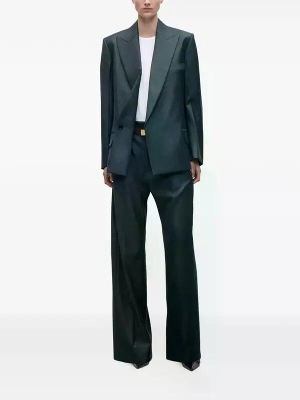 Victoria Beckham Olie Peak-lapel Blazer