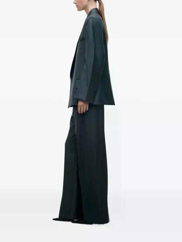 Victoria Beckham Olie Peak-lapel Blazer