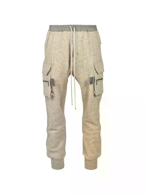 Rick Owens Multi-pocket Drawstring Cargo Pants - Neutrals