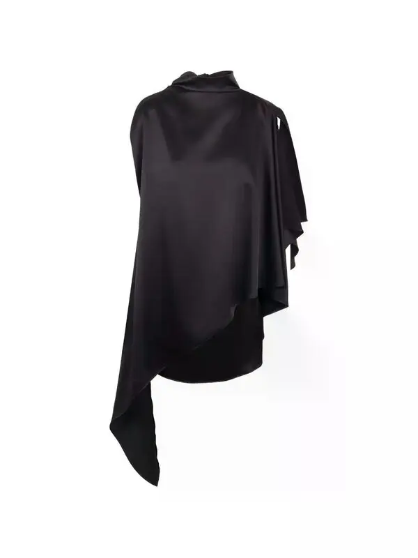 SSHEENA Appeal Asymmetric Draped Mini Dress
