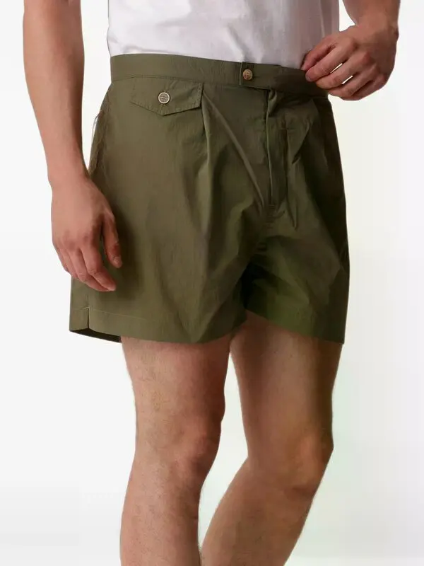 FORTELA Stefano Pleated Shorts