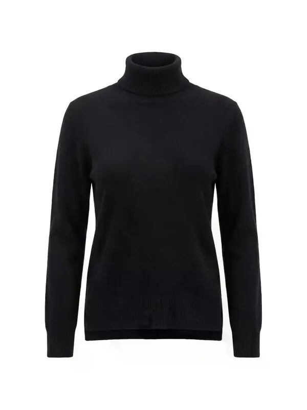 NOTSHY Laurene Roll-neck Cashmere Sweater - Black