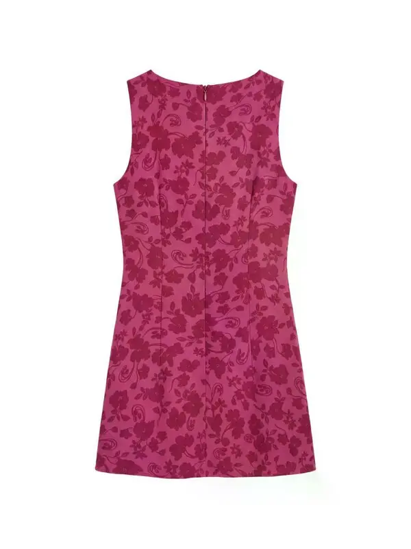 REFORMATION Dale Floral-print Mini Dress