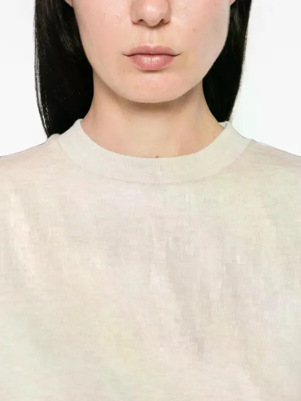 WOC Danville Crew-neck Ribbed-trim Sweatshirt