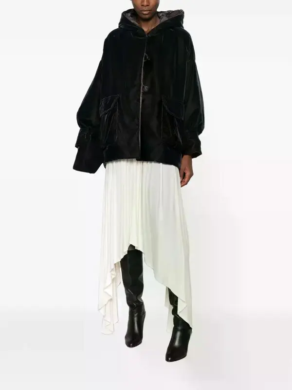 VIRGINIA BIZZI Reversible Velvet Jacket