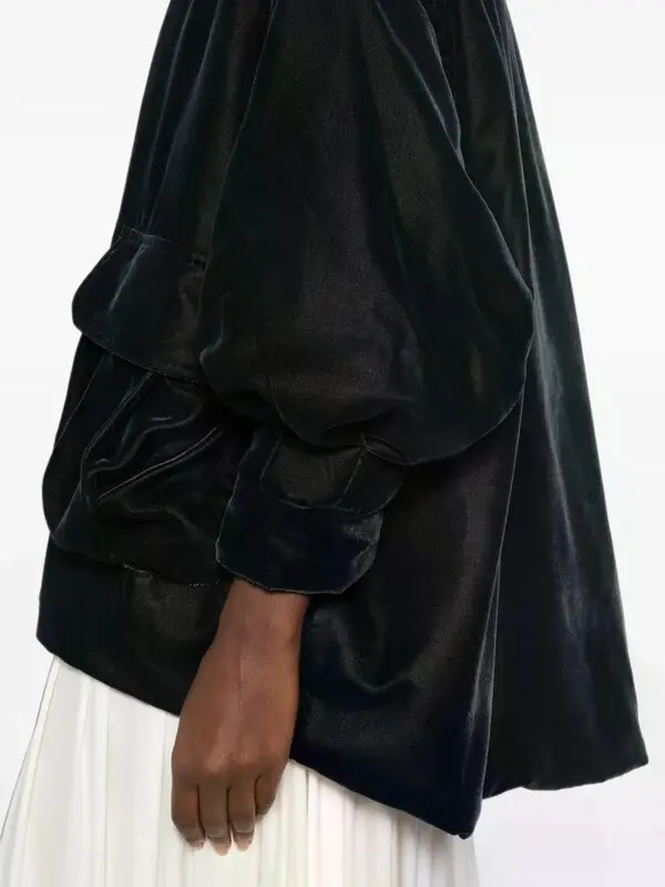 VIRGINIA BIZZI Reversible Velvet Jacket