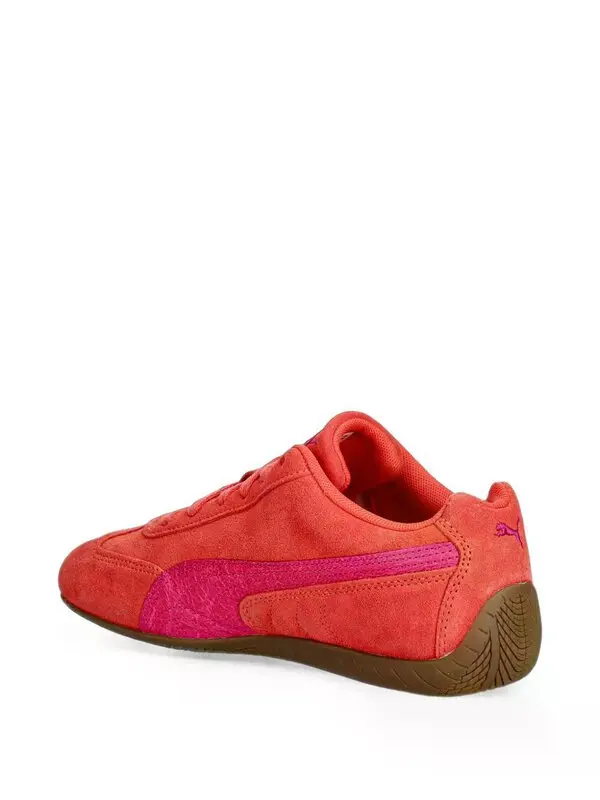 PUMA Speedcat Logo-embroidered Low-top Sneakers - Red