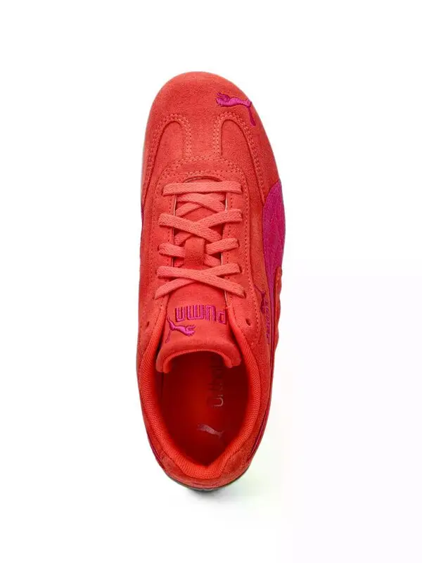 PUMA Speedcat Logo-embroidered Low-top Sneakers - Red