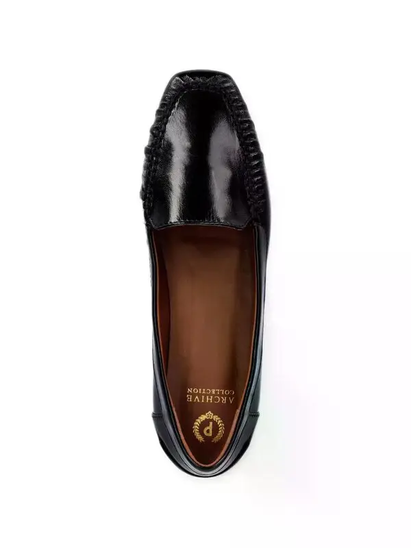 POLLINI Uptown Leather Loafers