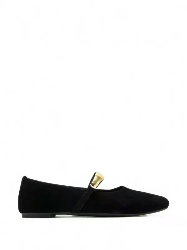 Senso Caela Iii Suede Ballet Flats - Black