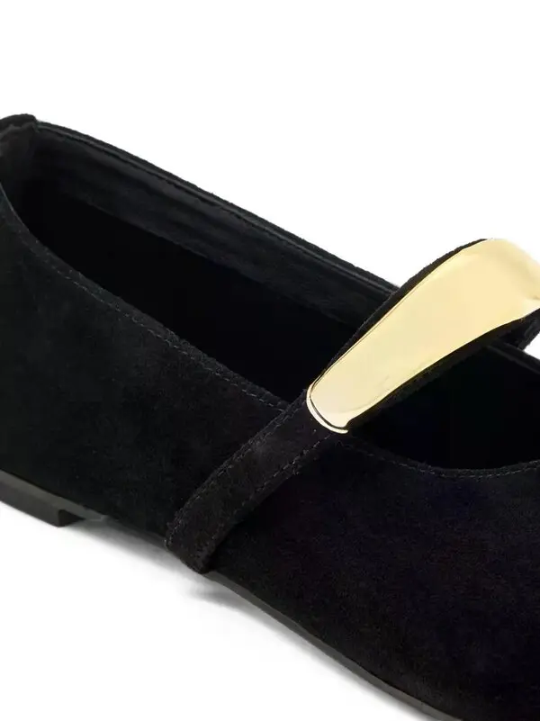 Senso Caela Iii Suede Ballet Flats - Black
