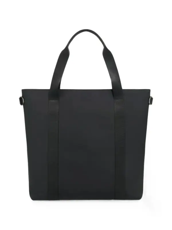 Boggi Milano Tote Bag In Rubberised Fabric