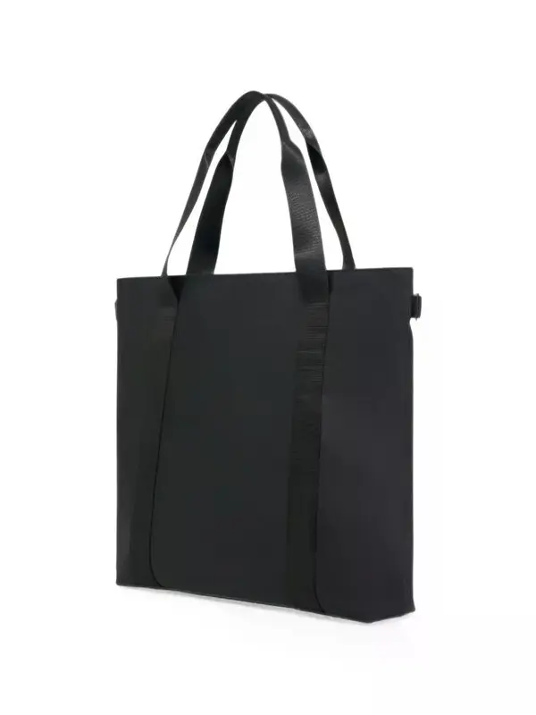 Boggi Milano Tote Bag In Rubberised Fabric