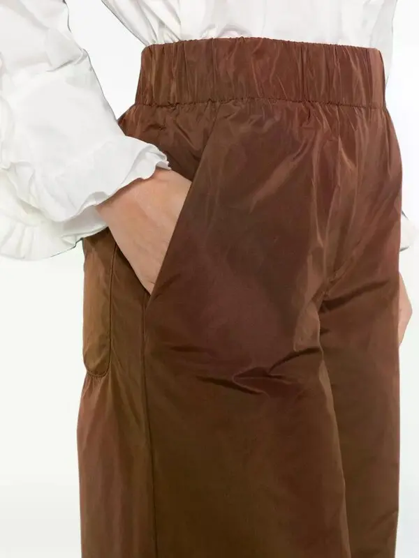 SUSANNE BOMMER Elasticated-waist Wide-leg Trousers