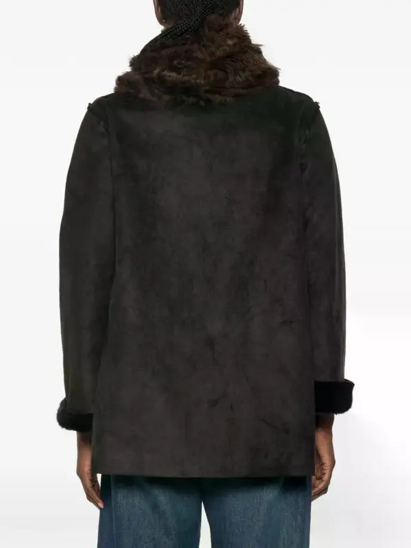 COLLECTION PRIVEE? Faux-fur Collar Coat