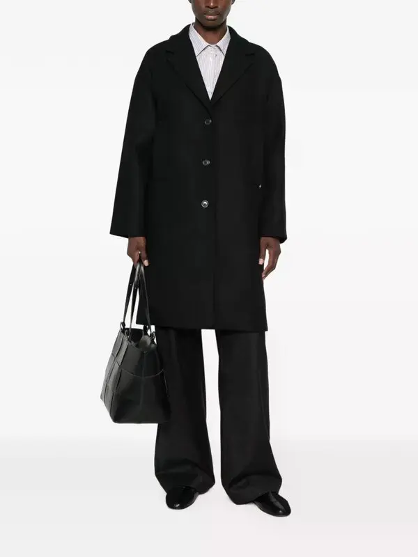 OTTOD'AME Single-breasted Notched-lapels Coat