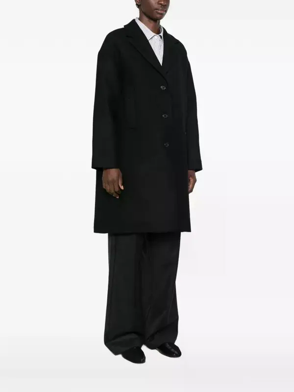 OTTOD'AME Single-breasted Notched-lapels Coat