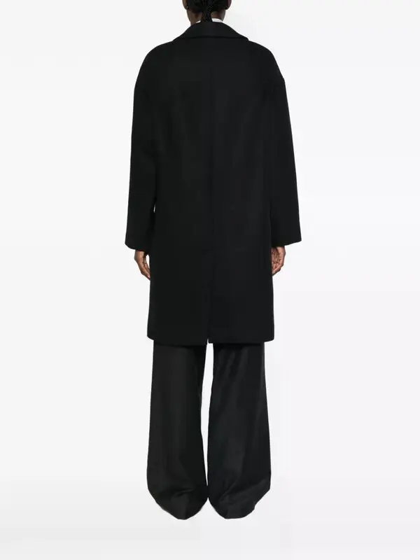 OTTOD'AME Single-breasted Notched-lapels Coat
