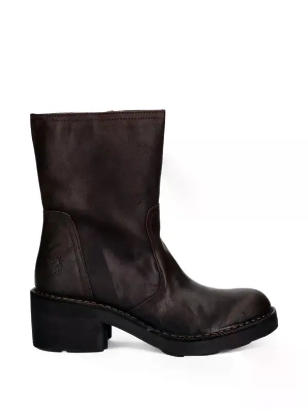 Fly London Nore191fly Zip-up Leather Boots