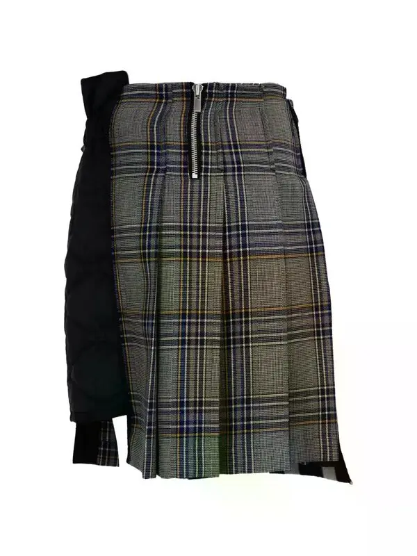 Sacai Buckled Midi Skirt - Grey