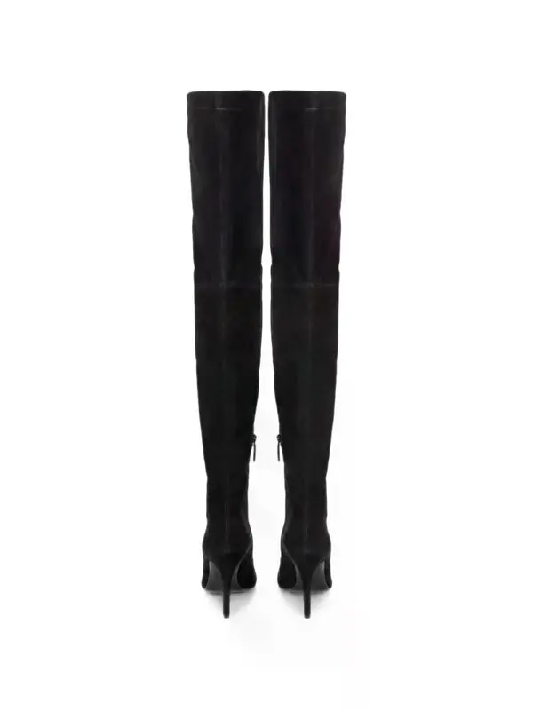 Victoria Beckham Harlow Stretch Suede Boots