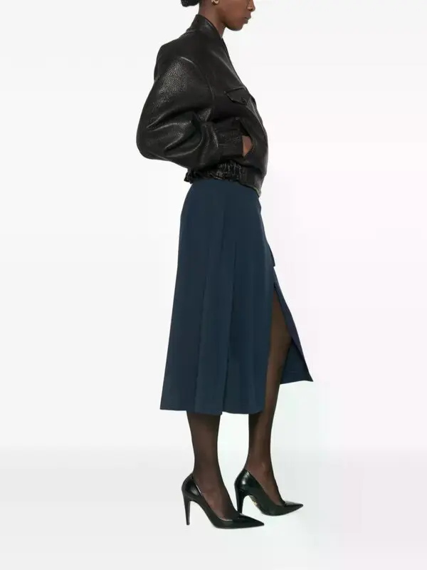 OTTOD'AME Belted Wrap Skirt