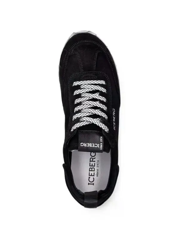 Iceberg Ultra Logo-embroidered Panelled Sneakers