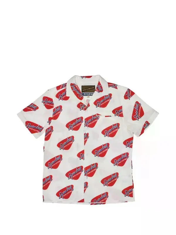 Deus Ex Machina Specter Stamp Shirt - White