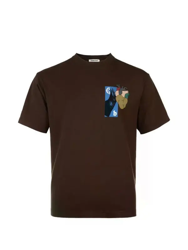 Undercover Graphic-print T-shirt - Brown