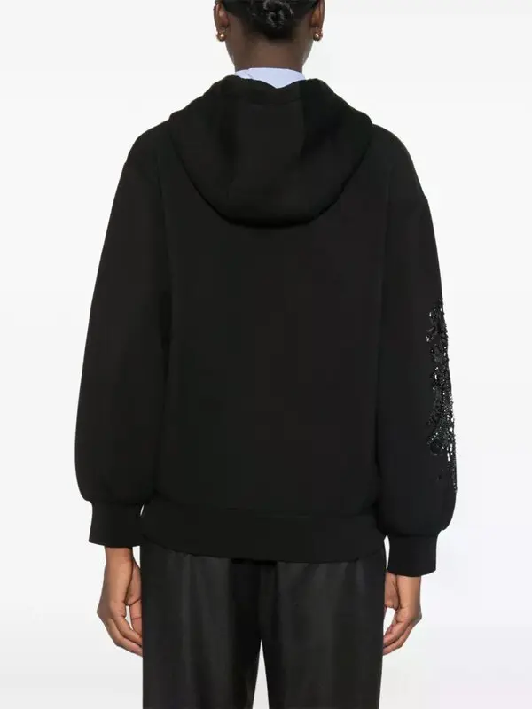 Liu Jo Sequin-embellished Zip-up Hoodie