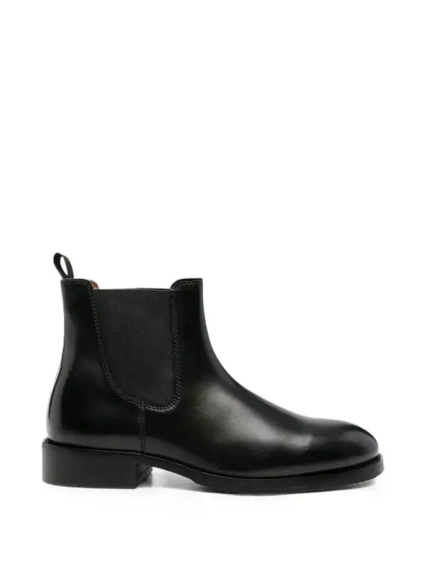 Sandro Elasticated-panel Chelsea Boots - Black