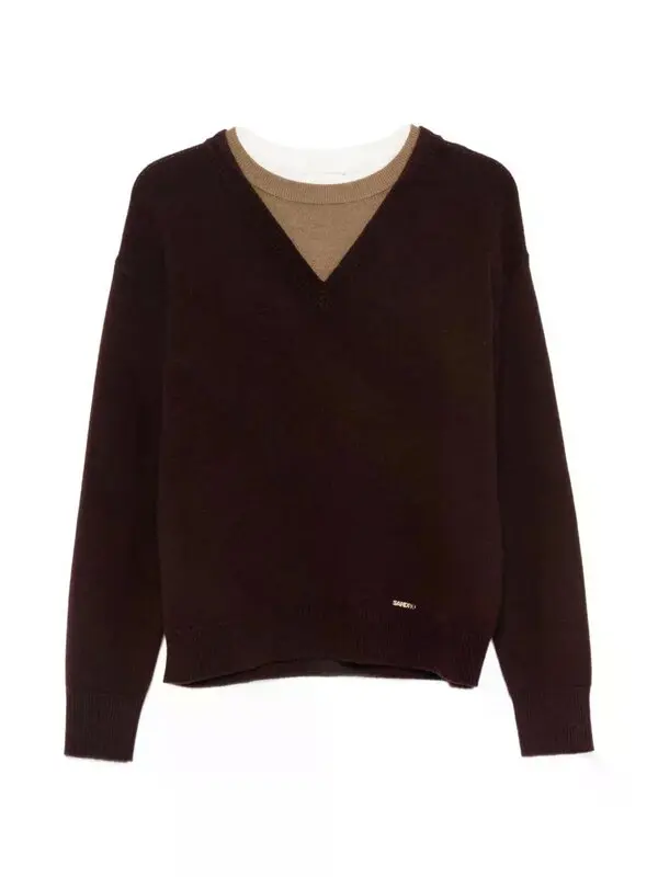 Sandro V-neck Sweater