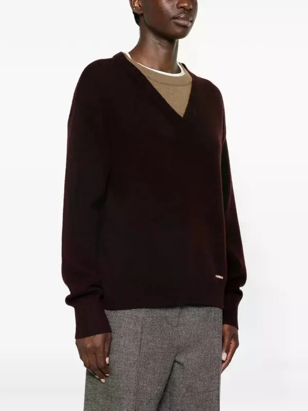 Sandro V-neck Sweater