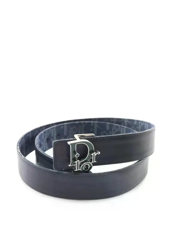 Dior X Denim Tears 2010s Oblique Reversible Belt