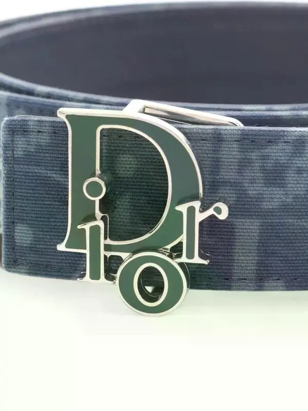 Dior X Denim Tears 2010s Oblique Reversible Belt