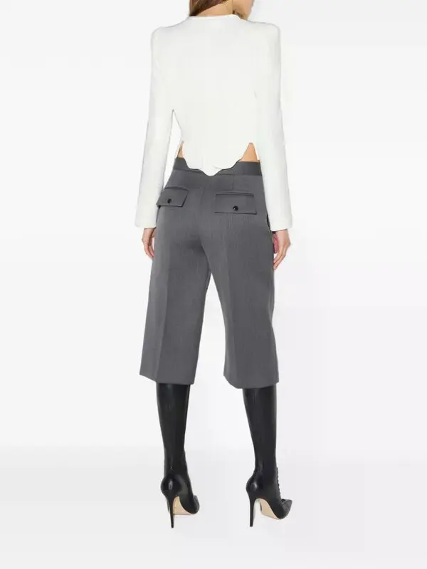 Elisabetta Franchi Jacket In Double-layer Crêpe And Satin Fabrics
