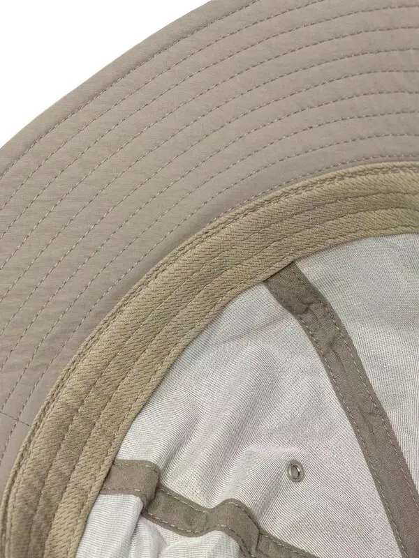 KANGOL Logo Patch Drawstring Bucket Hat