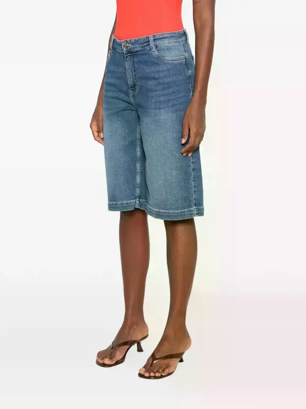 MAISON123 Rayan Denim Bermuda Shorts